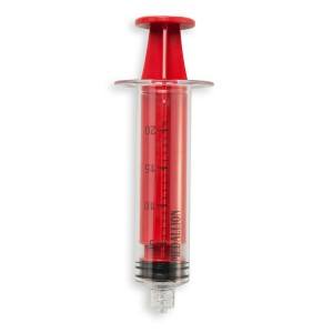 Merit's Red Medallion Syringe 20mL- Customizations Available
